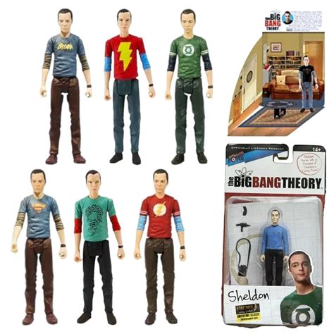 Sheldon Toy Action Figure Big Bang Theory Young Cooper Fan Birthday Figures T £24 89