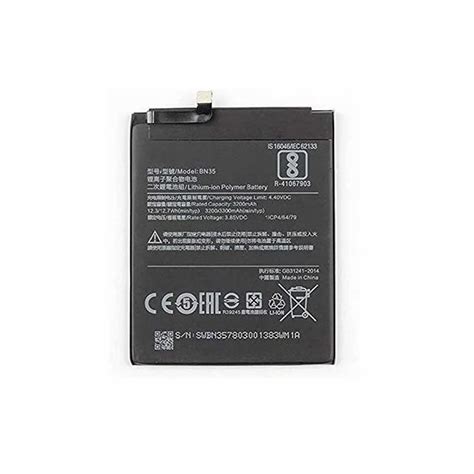 Giffen Mobile Battery For Xiaomi Redmi 5 Mi 5 BN35 3300 MAh At Rs 499 Xiaomi Phone