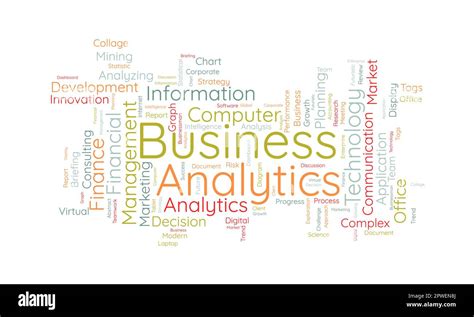 Word Cloud Background Concept For Business Analytics Financial