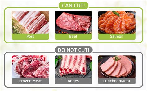 Fresh Meat Slicer Thickness Adjustable 2 Or 4 Mm 17 In 1