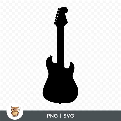 Electric Guitar Silhouette Svg Bundle Electric Guitar Clipart 15
