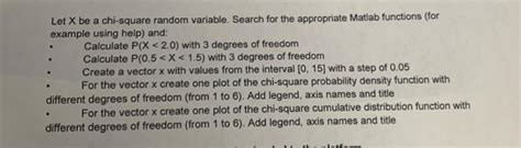 Solved Let X Be A Chi Square Random Variable Search For The