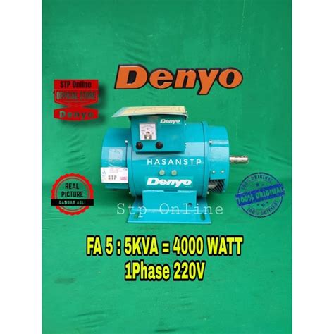 Jual Dinamo Atau Generator Fa 5 Denyo Shopee Indonesia