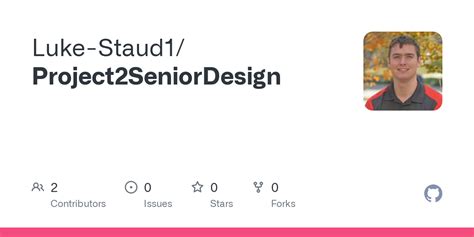 GitHub Luke Staud Project SeniorDesign