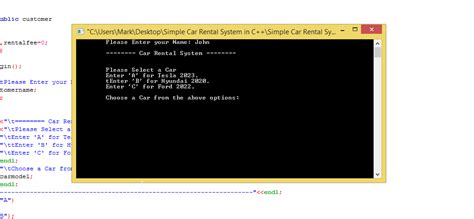 Car Rental System In C With Source Code SourceCodester