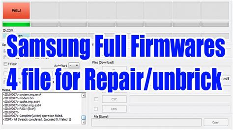 how to extract samsung 4files firmware from one file firmware youtube
