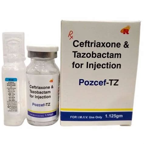 Ceftriaxone And Tazobactam For Injection 1 125 Gm At ₹ 103 Vial In Rudrapur