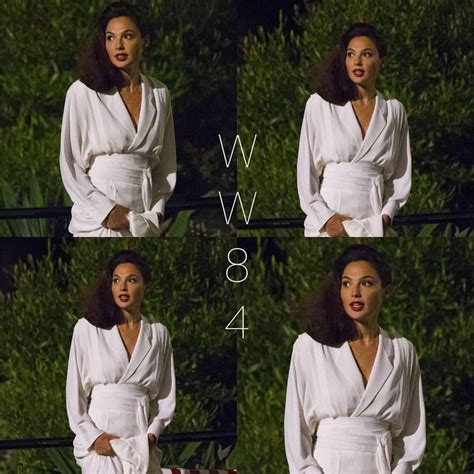 Gal Gadot Wonder Woman White Dress Kenjutaku