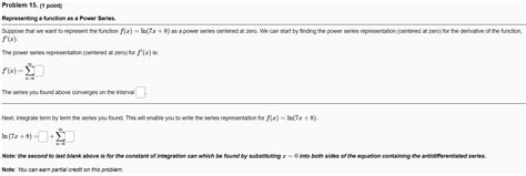 Solved Problem Point Representing A Function As A Chegg