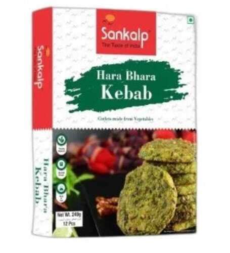 240gm Deep Fry Sankalp Hara Bhara Kebab Frozen Food At Best Price In