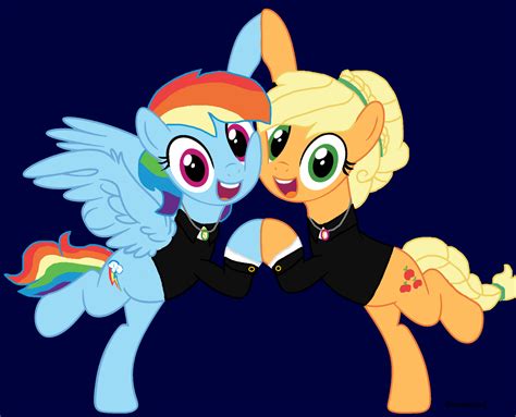 Mlpfim Applejack And Rds Wedding Reception Dance By Izzysingz On