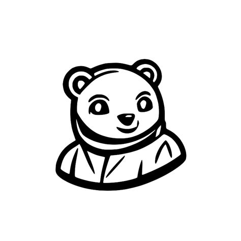 Icon Svg For Cute Bear Icon Inspired By Salesforces Cody The Bear