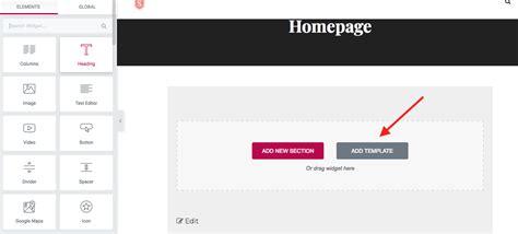 Using Elementor Json File To Page Artistudio