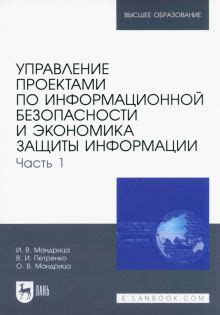 Книга: "Управление проектами по информационной безопасности и экономика ...