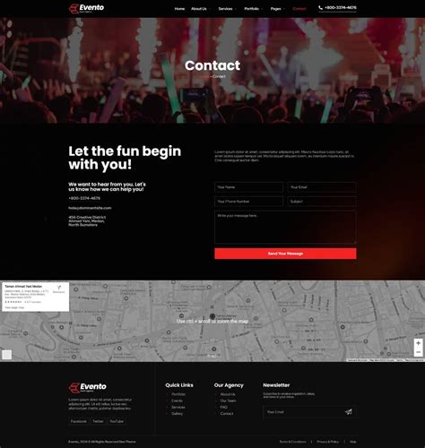 Evento Event Agency Elementor Template Kit By Dex Theme Themeforest