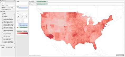 Tableau Heat Map By State Printable Map
