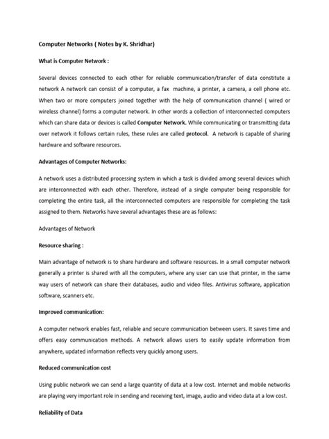Computer Network Class 12 Pdf Network Topology Computer Network