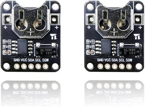 Buy Treedix 2pcs Ds1307 Real Time Clock Rtc Breakout Board 5v Time