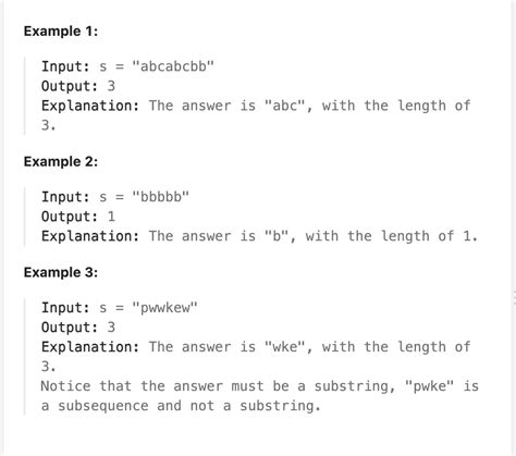 Longest Substring Without Repeating Characters — Leetcode 3 Java