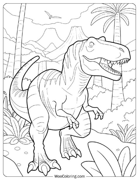 24 Allosaurus Coloring Pages Free Pdf To Print Woo Coloring