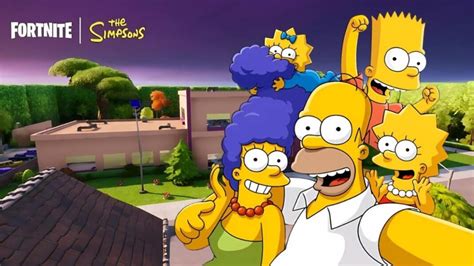 Una Filtración De Fortnite Revela Un Mapa Con Temática De Los Simpson