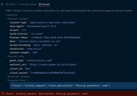 Postman Oauth 2 Missing Parameter Code With Openid Connect Help Hub