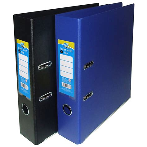 NS A LEVER ARCH FILE National Stationery
