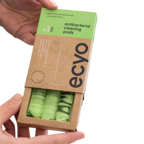 Ecyo Antibacterial Cleaning Pods Moss And Pear