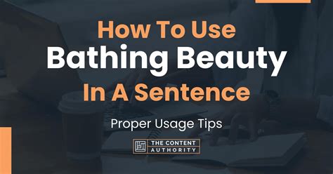 How To Use Bathing Beauty In A Sentence Proper Usage Tips