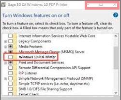 How To Fix Sage CA Windows PDF Printer Problems