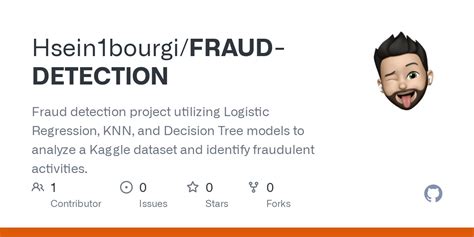 GitHub Hsein Bourgi FRAUD DETECTION Fraud Detection Project Utilizing Logistic Regression