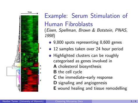 clustering microarray data pdf