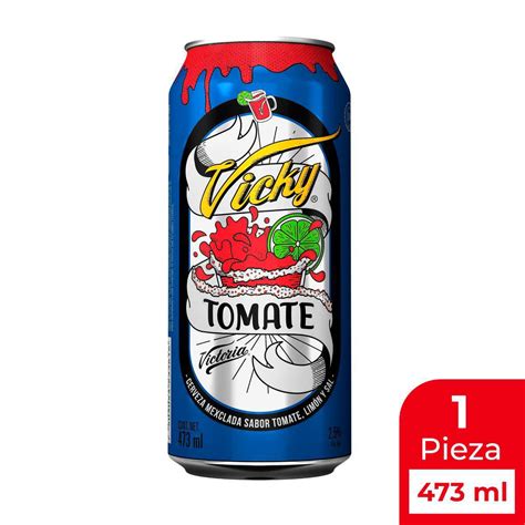 Cerveza Victoria Vicky Tomate 473ml Chedraui