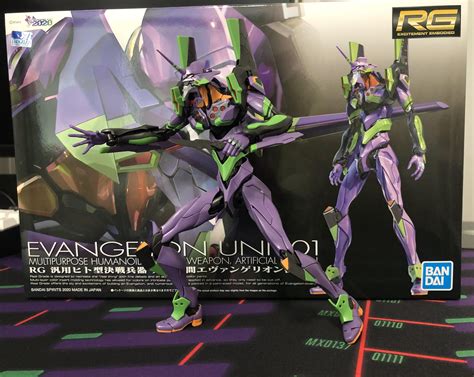 Finished Up The Rg Eva 01 This Has Been In The Back Log For A While