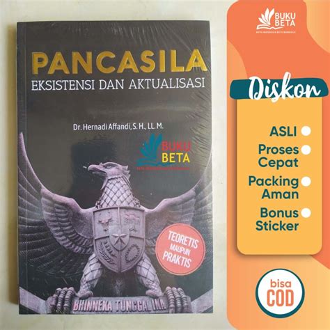 Jual Pancasila Eksistensi Dan Aktualisasi Hernadi Affandi Kab Sleman Buku Beta Tokopedia