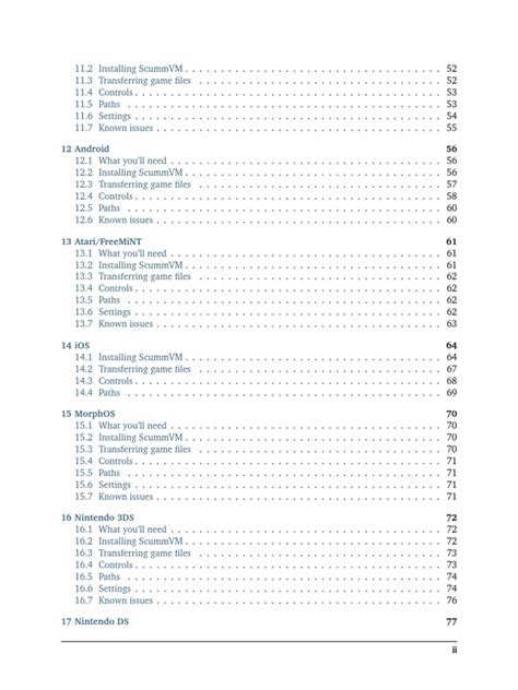 Scummvm Manual Latest 6 Pdf Video Games
