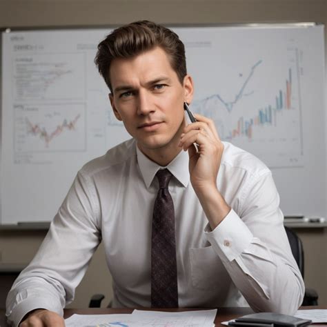 Convert Photo To Concerned Executive Declining Numbers Style Free