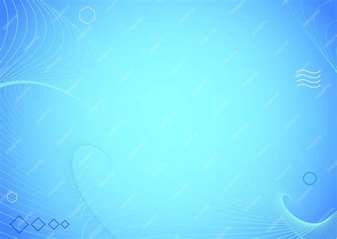 Premium Vector Gradient Background With Abstract Wavy And Geometric Line