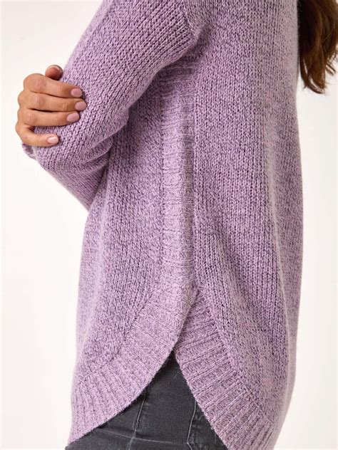 Buy Roman Purple Hooded Knit Longline Cardigan From The Next Uk Online Shop