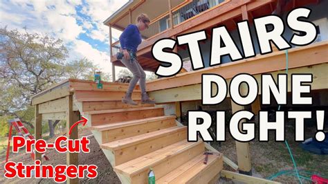 Build Stairs The Easy Diy Way With Simple Steps
