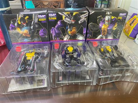 Bad Cube Bc Ots 050607 Evil Bug Corps Collectors Edition Set Of 3 Insecticons Bib