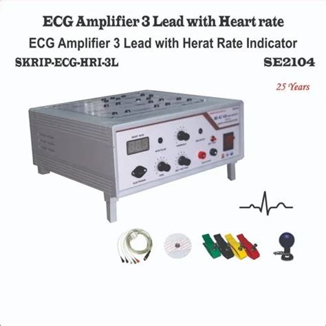 Ecg Amplifier 3 12 Usb Ecg Amplifier 3 Lead Trainer With Heart Rate