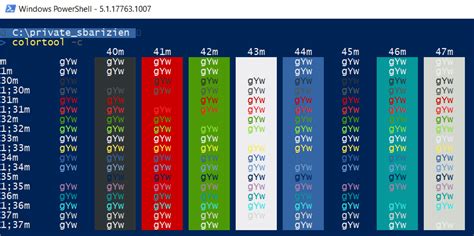 Powershell 70 Doesnt Abide By System Color Scheme · Issue 12102 · Powershellpowershell · Github