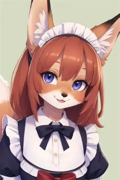 Ai Generated Fox Girl Art