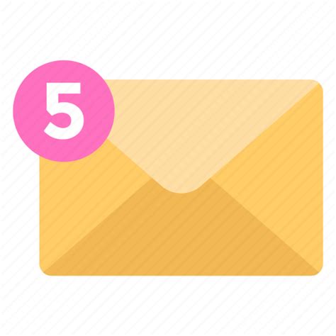 notification new message inbox mail email messages notify icon