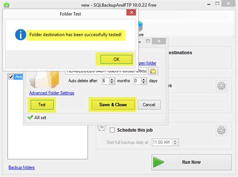 Sql Backup And Ftp