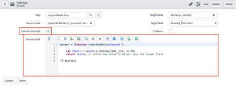 navigating transform scripts in servicenow john andersen
