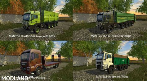 FS15 Big Mods Pack V17 MAN Trucks Pack V 1 0 FS 15
