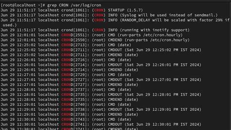 how to find and read crontab logs signoz