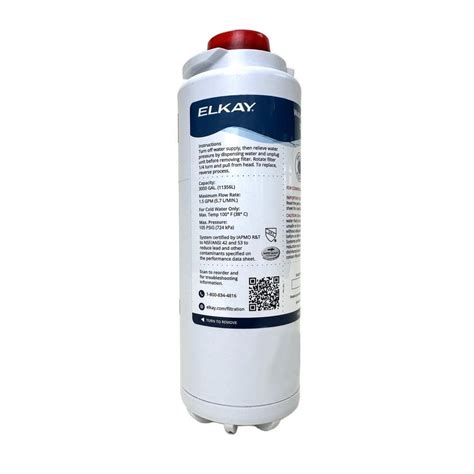 Elkay Watersentry Plus Bottle Fillers Replacement Filter For Elkay And
